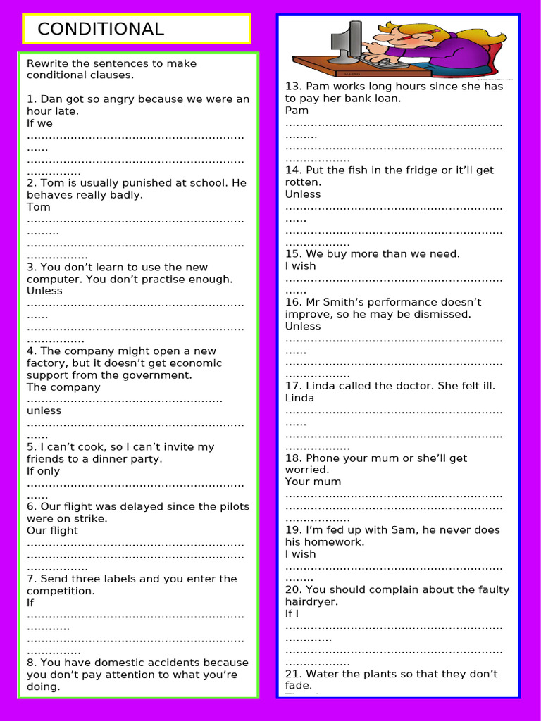 Conditional Clauses 78479 | PDF