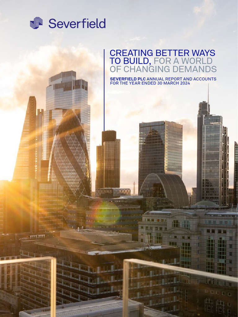 32066-severfield-annual-report-2024-v13-web | PDF | Sustainability ...