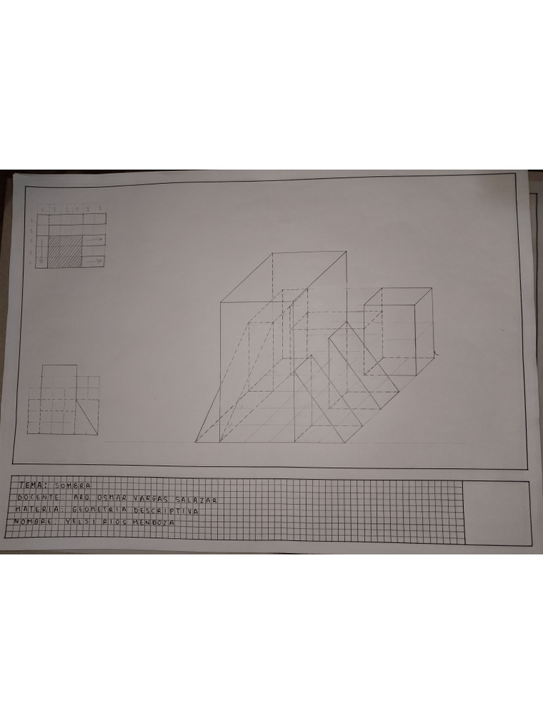 Examen Final Geometria Descriptiva | PDF
