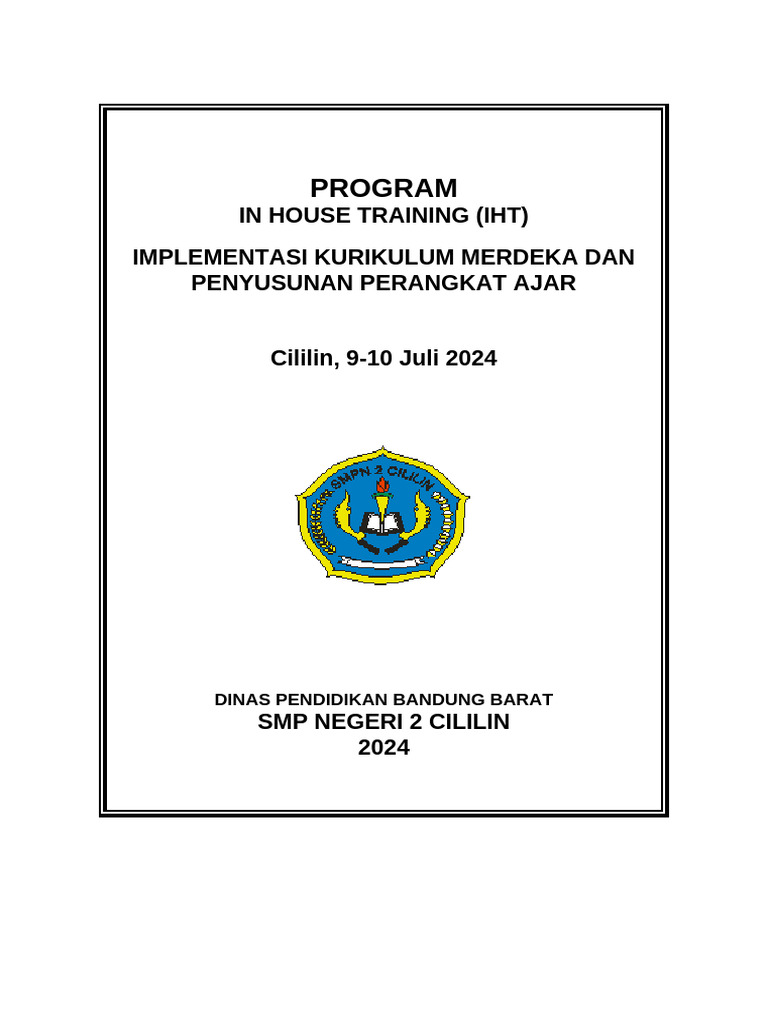 PROGRAM IHT 2024 | PDF
