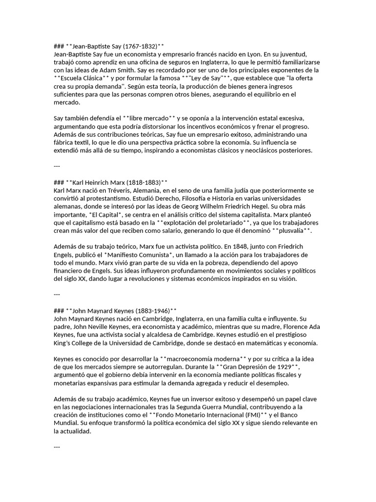 Documento (5) | PDF | John Maynard Keynes | Milton Friedman