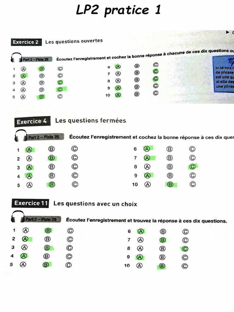 CORR Lp2 practice classic | PDF