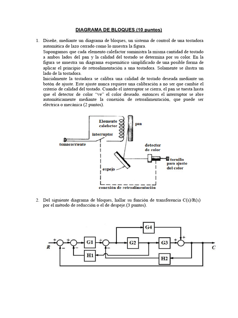 Diagrama de Bloques | PDF