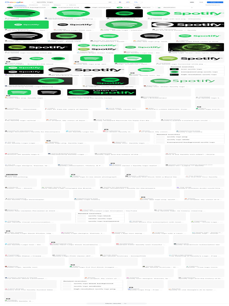 Spotify Logo - Google Search | PDF | Spotify | Logos