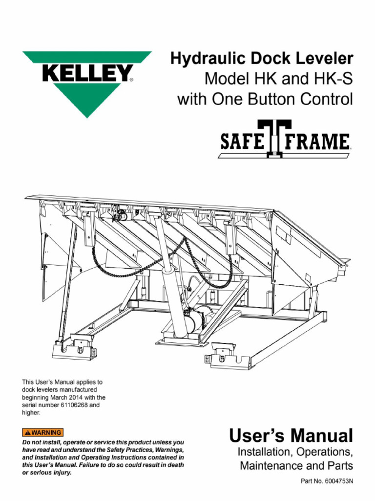 Kelly Hydraulic Deck Leveler UM | PDF | Vehicles