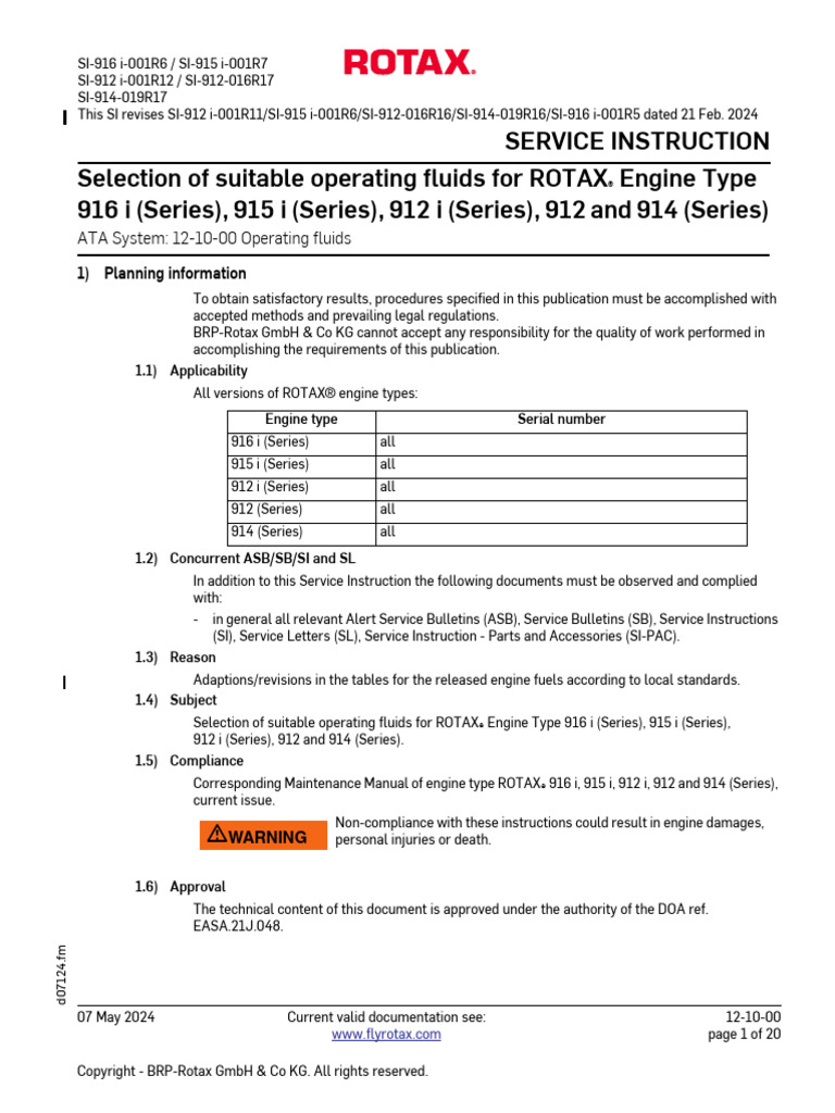 SI-916 i-001R6_915 i-001R7_912 i-001R12_912-016R17_914-019R17 | PDF | Motor Oil | Chemical ...