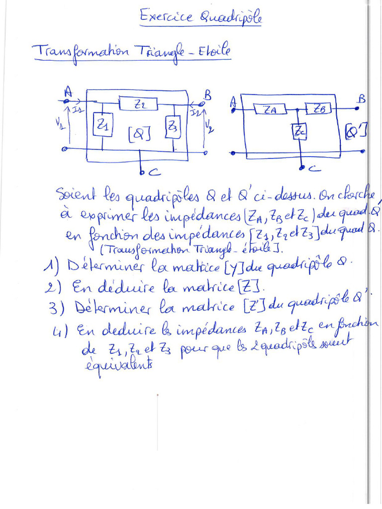 Transformation Triangle-Etoile | PDF