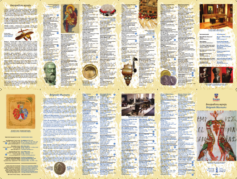 Beogradski Muzeji-Belgrade Museums | PDF