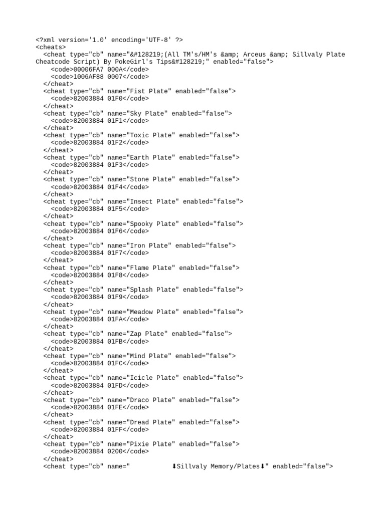 Last Fire Red Cheat Codes Guide | PDF