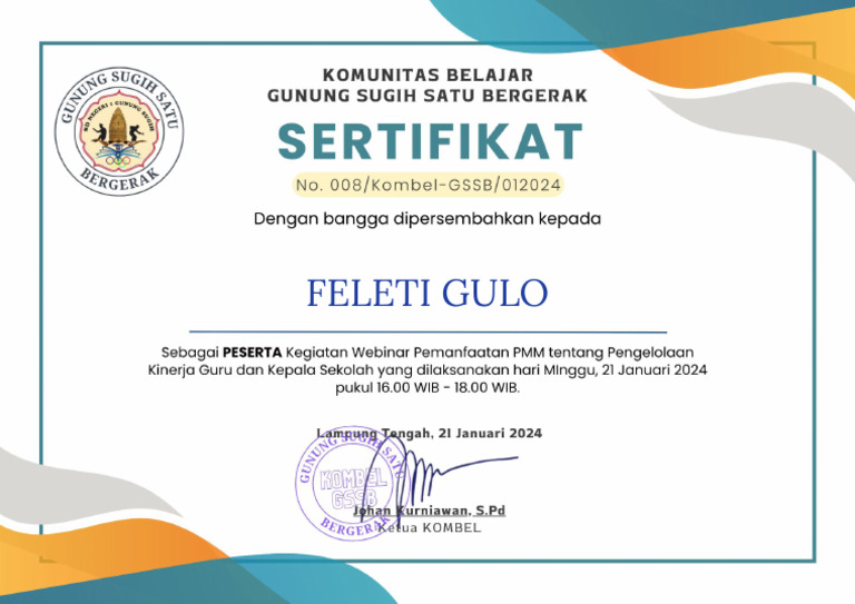 Feleti Gulo Webinar | PDF