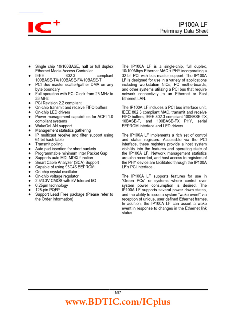 IP100A | PDF | Computer Engineering | Computer Science