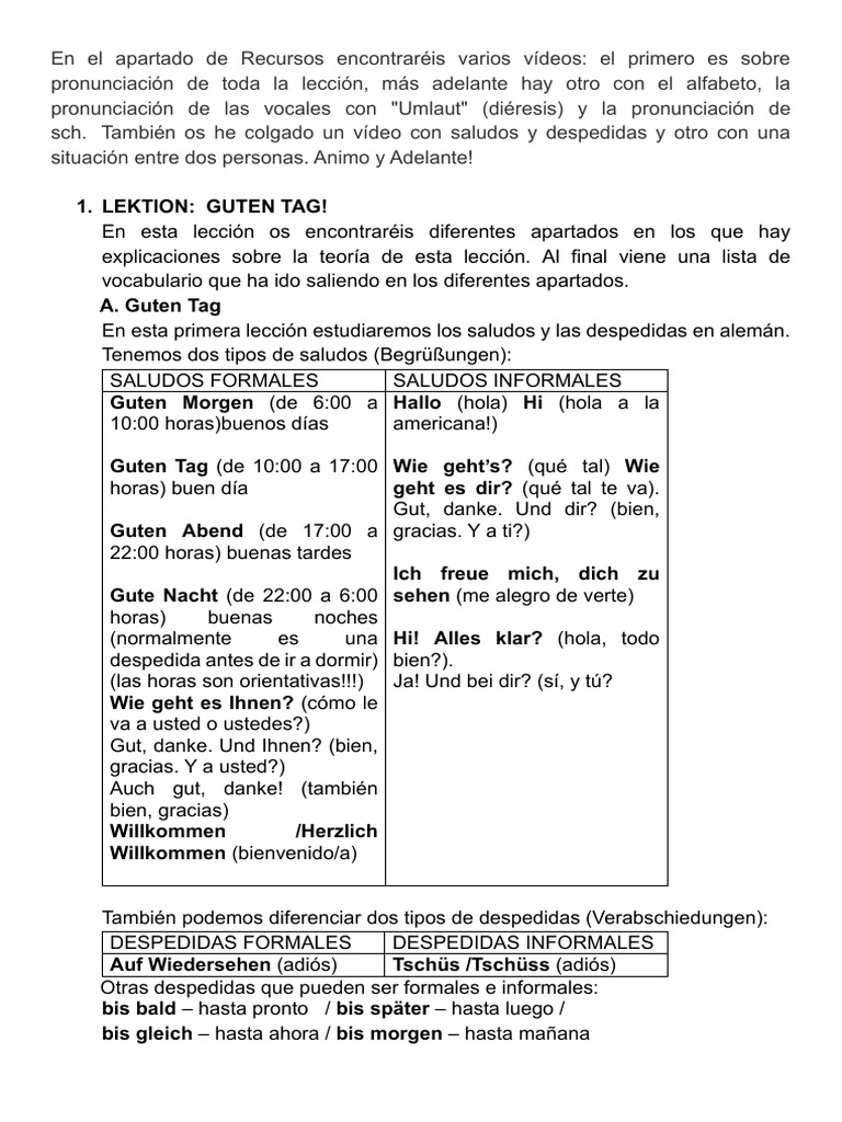 Dokument Lektion 1 | PDF | Lingüística