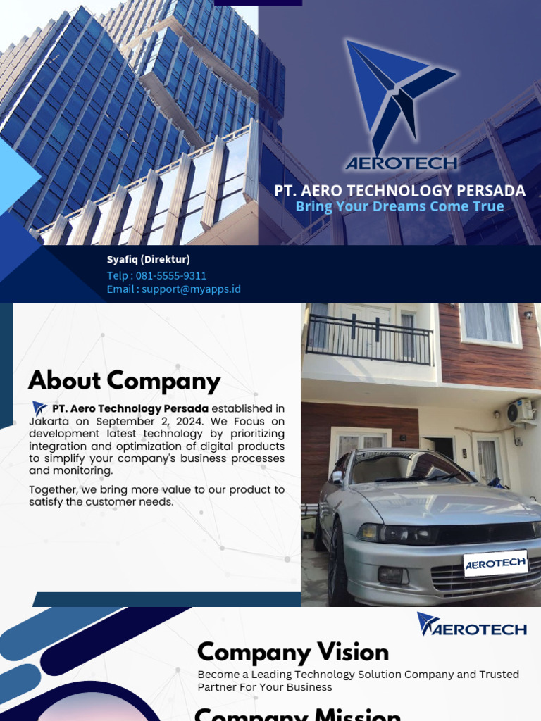 Portofolio - Aerotech - Syafiq | PDF | Mobile App | Internet Of Things