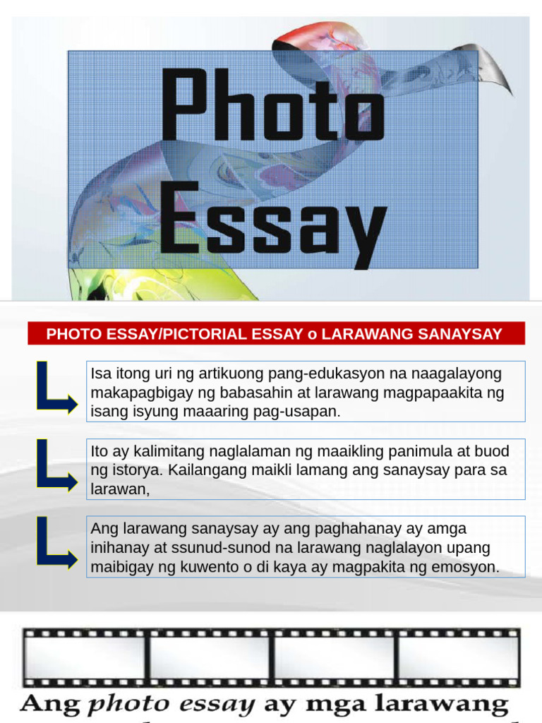 Ang Pictorial Essay | PDF
