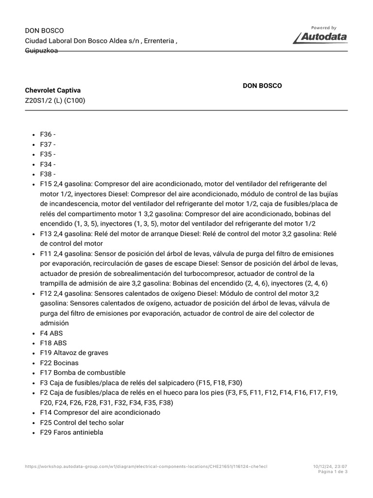 Diagram Viewer - Autodata | PDF | Relé | Inyección de combustible