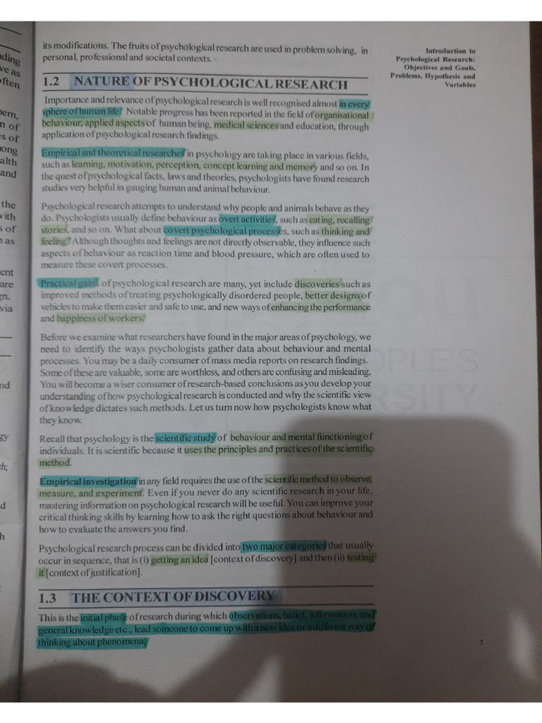 Nature of Research | PDF