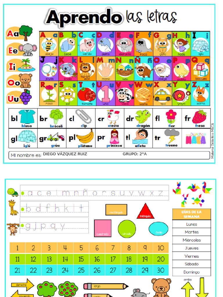 Aprendo Las Letras | PDF