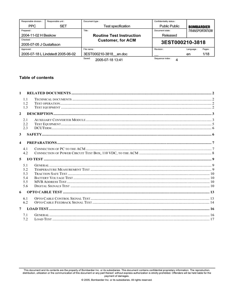 DCUTerm Routine Test Instructions | PDF | Power Supply | Capacitor
