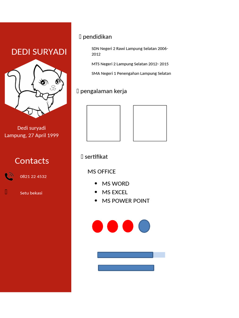 Profil Dedi Suryadi | PDF