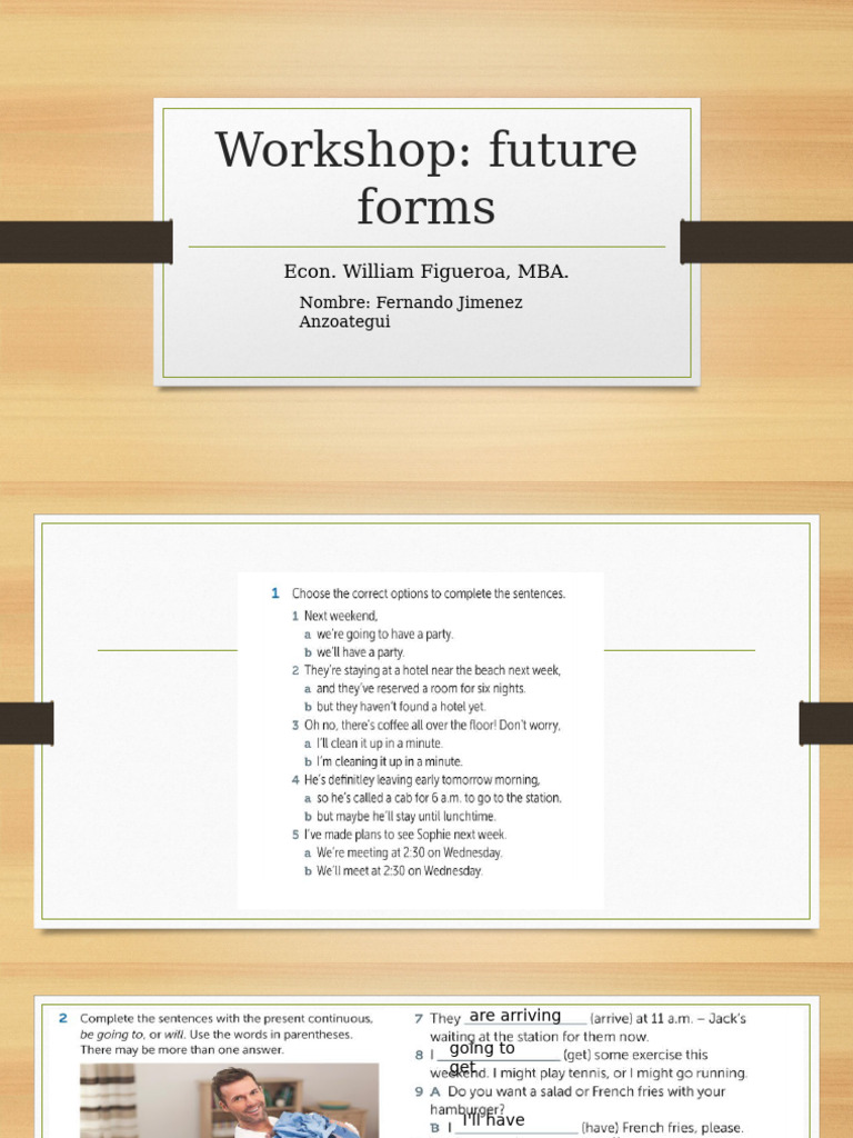 Workshop Future Forms | PDF
