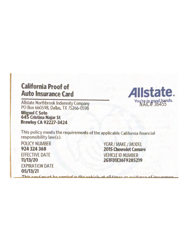 Allstate | PDF