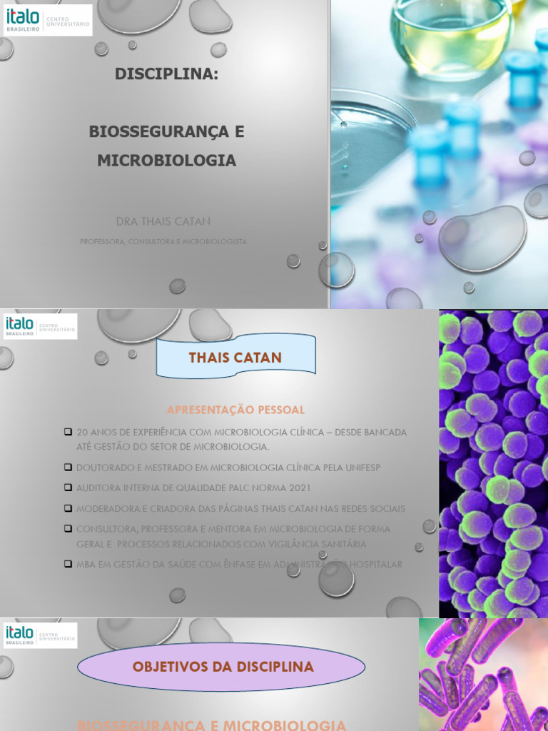 Micro b&XE1;Scica Est&XE9;Tica Italo | PDF | Microrganismo | Bactérias
