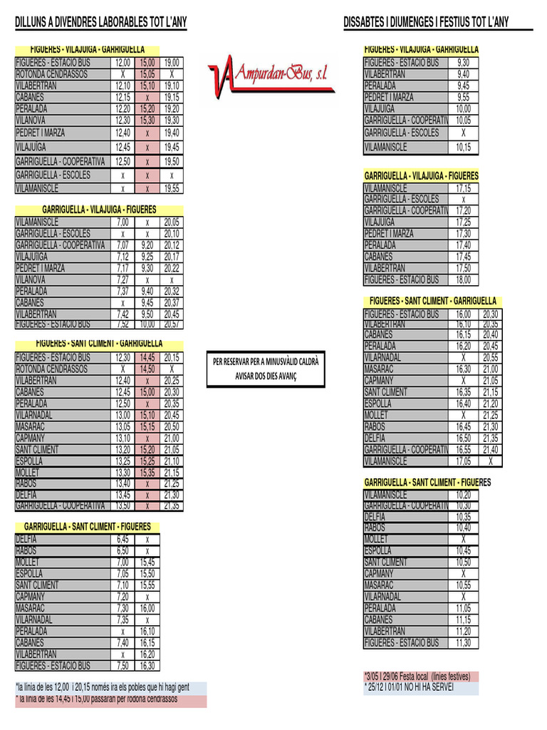 Horaris 2023 DEFINITUS PDF | PDF