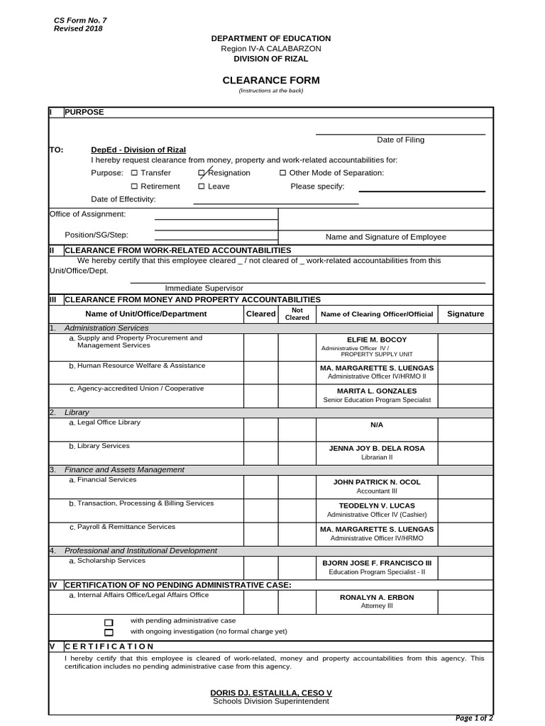 Division-Clearance | PDF | Business