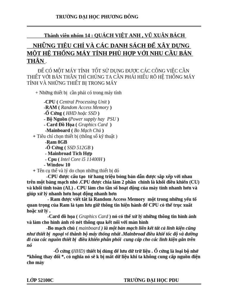 bài tập ktmt | PDF