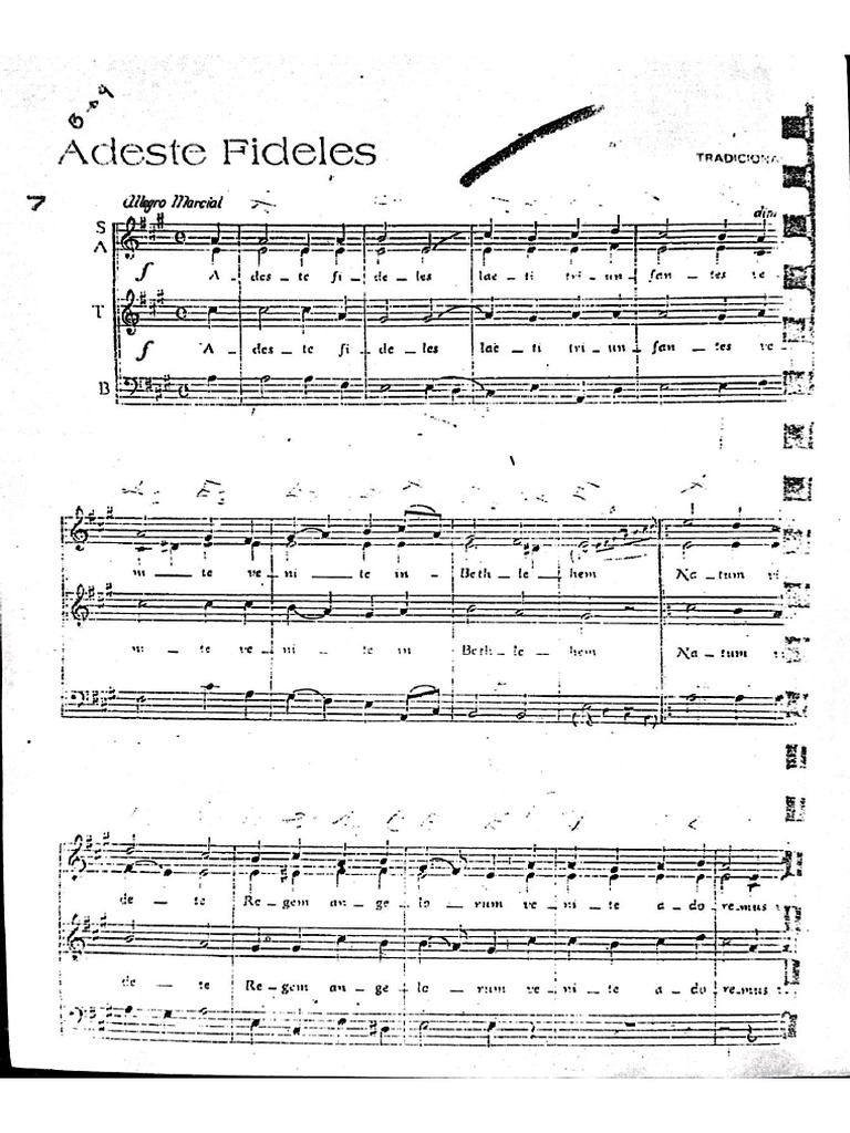 adeste fideles | PDF