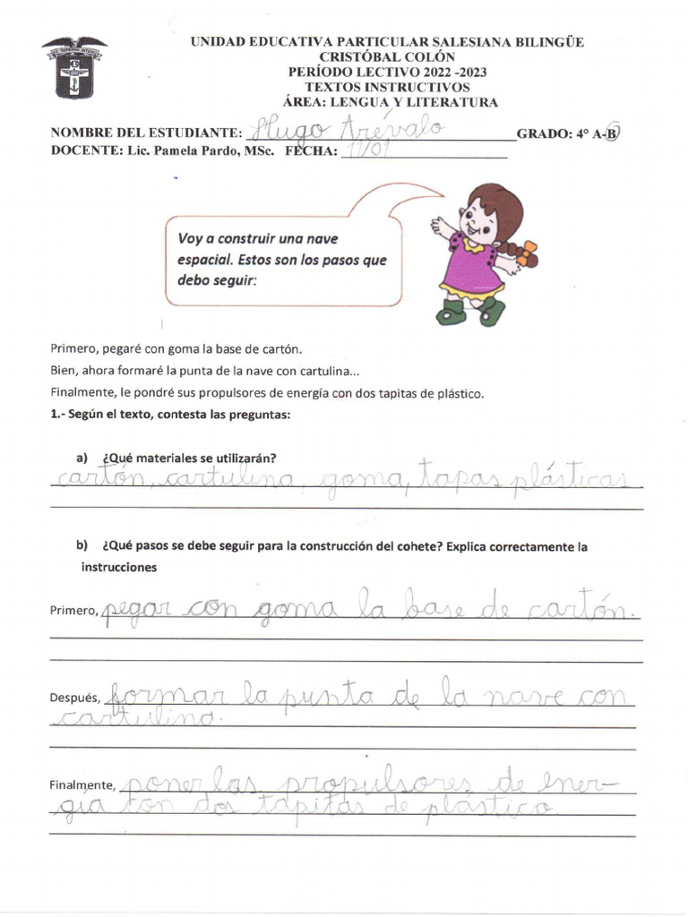 Tarea Textos Instructivos | PDF