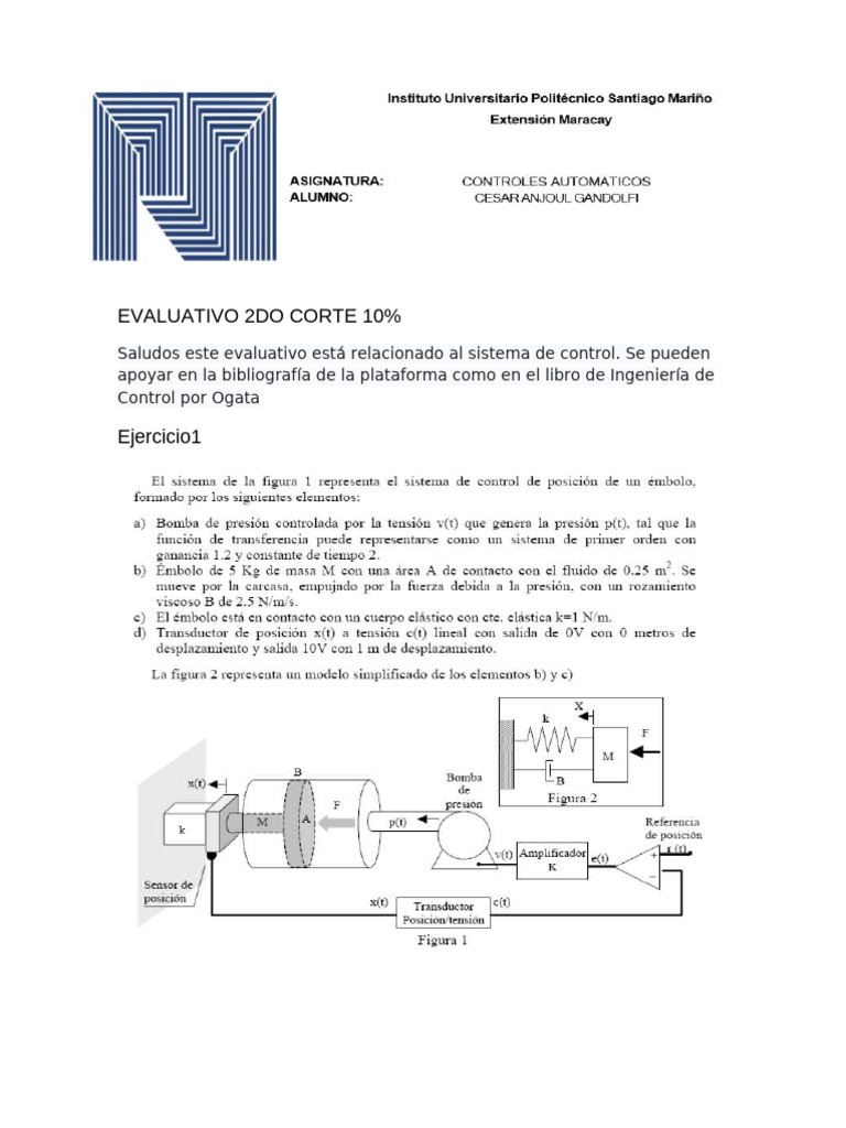 EVALUATIVO 2DO CORTE 10% | PDF