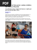 História Da Boneca Abayomi para Imprimir | PDF