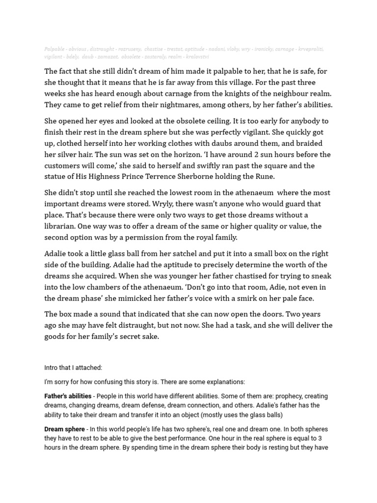 Short Story Fantasy Prompt Writing | PDF