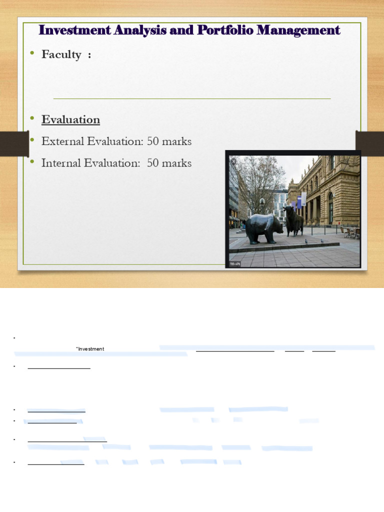 1 Mod 1 PPT | PDF | Investing | Bonds (Finance)