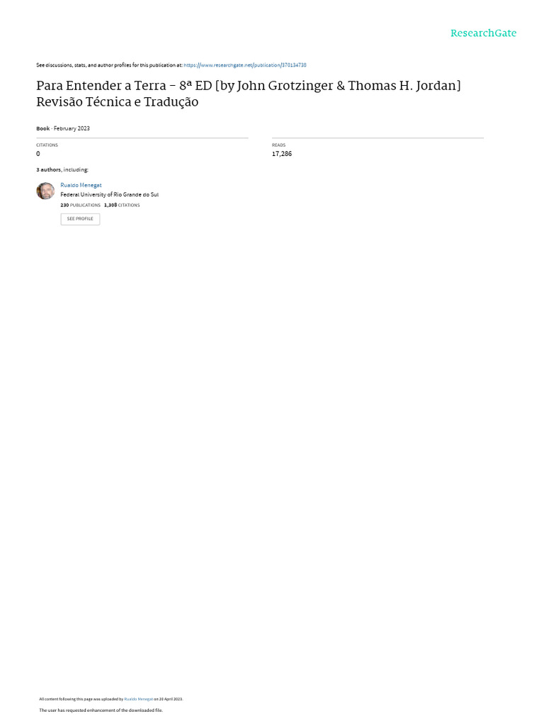 Understanding Earth: 8th Edition | PDF