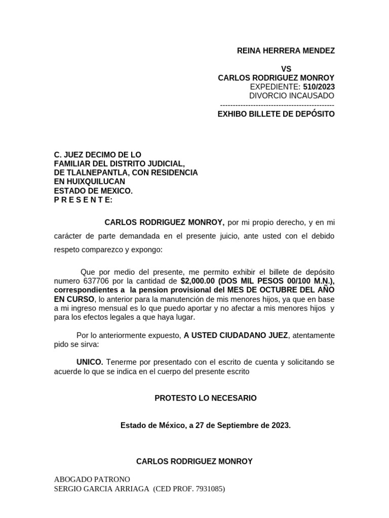 Billete Charly | PDF