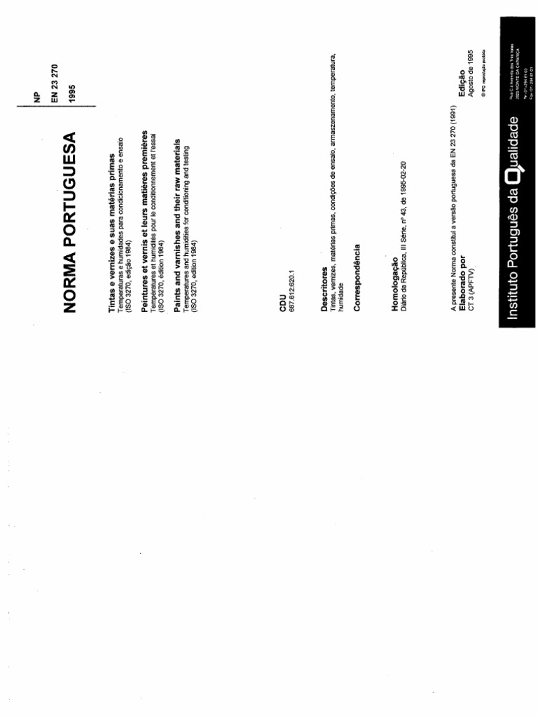 NP 23270 - 1995 | PDF