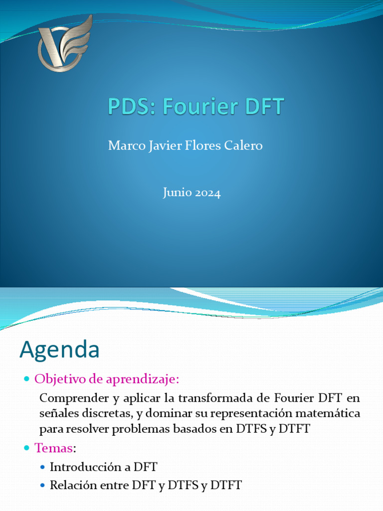Fourier DFT y DTFS - DTFT | PDF | Transformada discreta de Fourier | Matriz (Matemáticas)