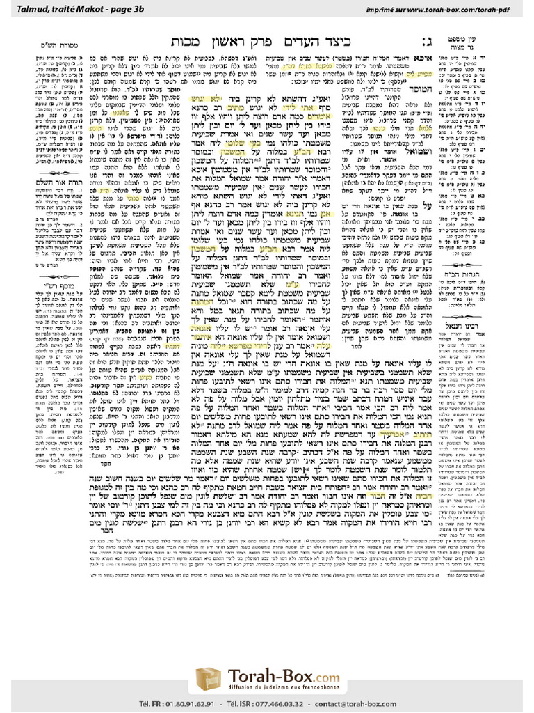 Talmud Makot 3b | PDF