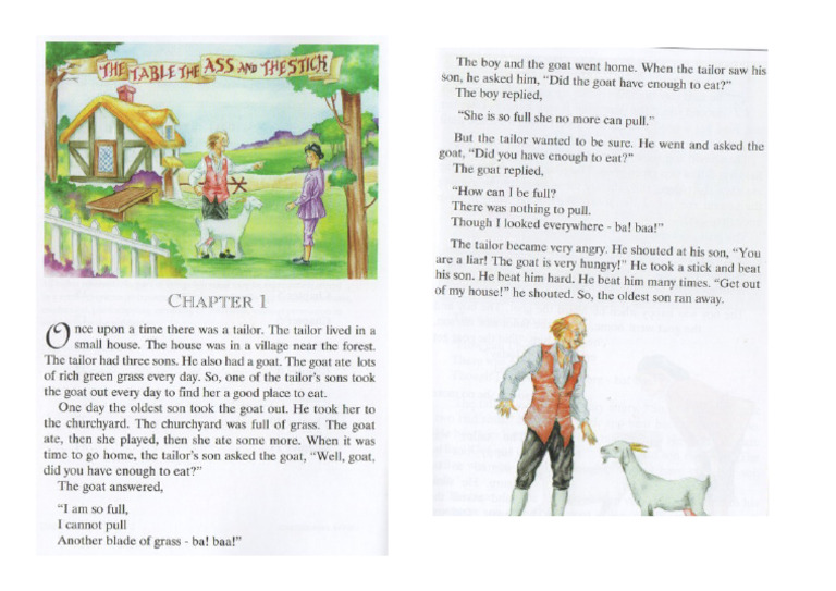 Chapter 1 THE TABLE, THE ASS AND THE STICK | PDF