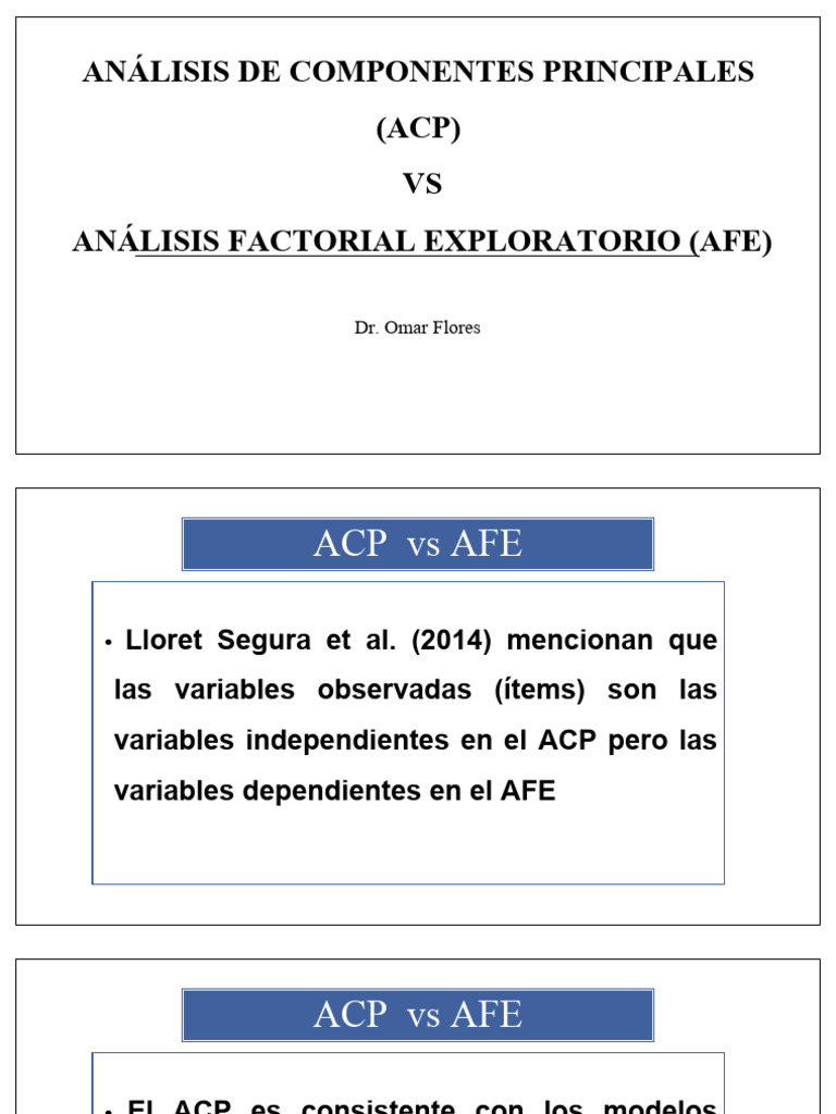 AFE vs ACP | PDF