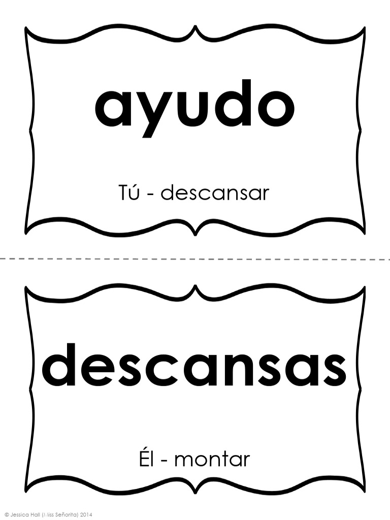 AR Verbs Scavenger Hunt | PDF