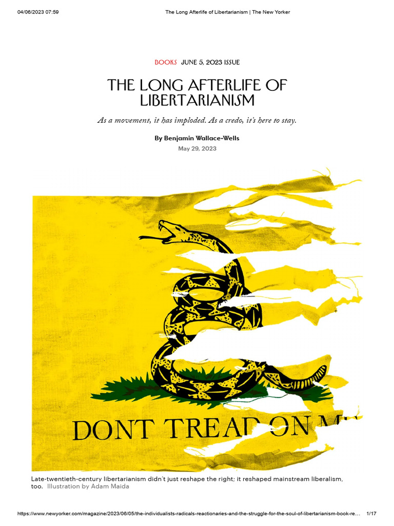 The Evolution of Libertarianism | PDF | Libertarianism | Friedrich Hayek