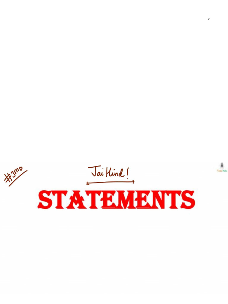 Reasoning Statements Qa Pdf