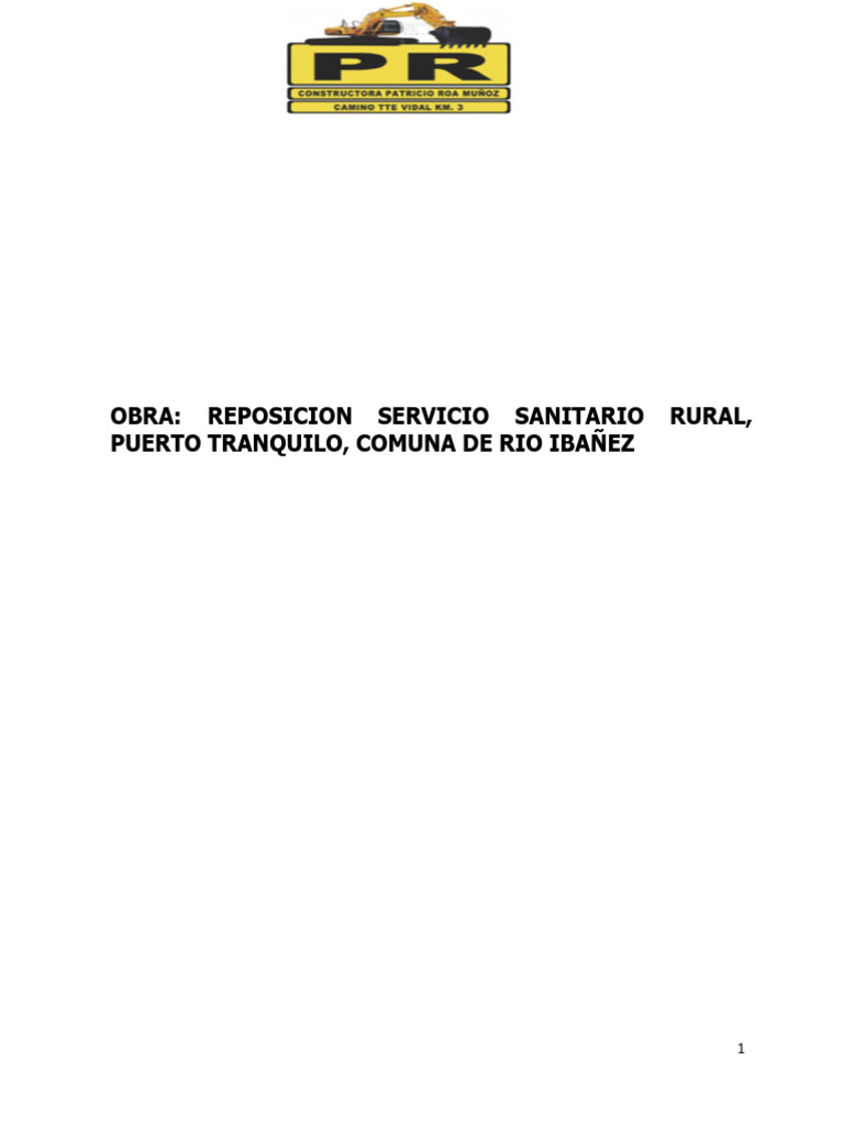 Plan de Contingenci Fiestas Patrias Puerto Tranquilo 2024 | PDF ...