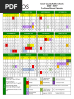 SY25-26 District Calendar | PDF | Observances | Public Holiday