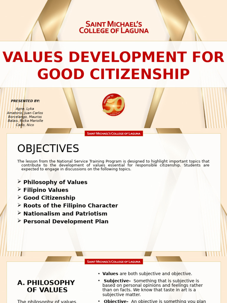 GROUP 2 - Values Development | PDF | Nationalism | Patriotism