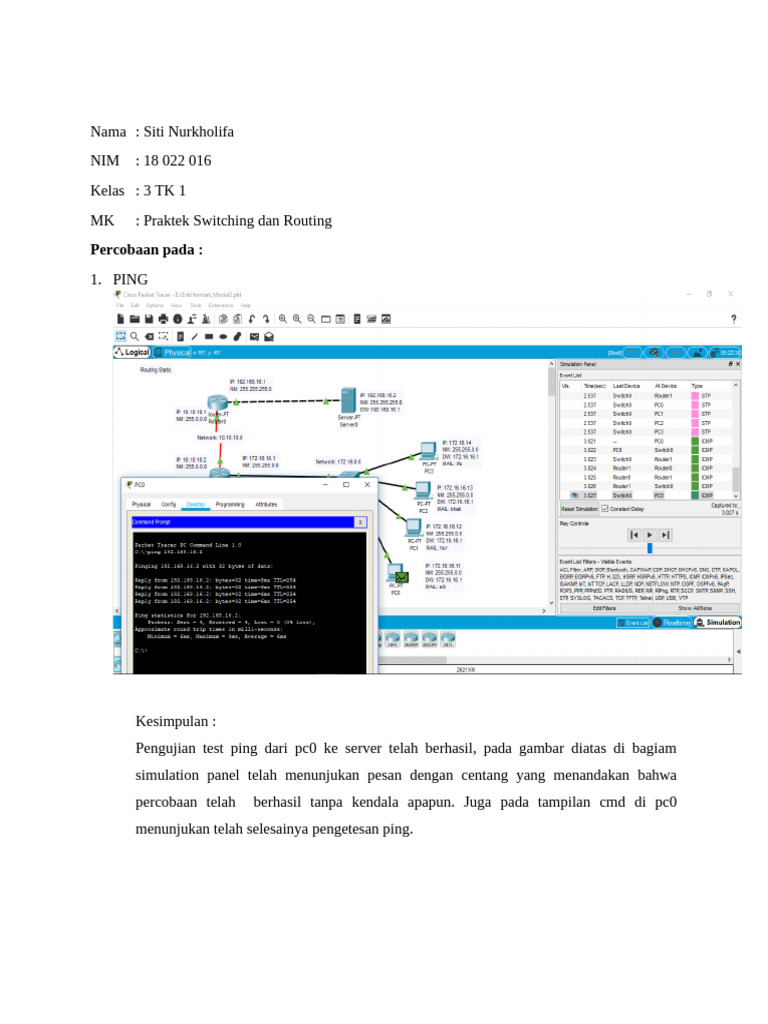 SitiNurkholifa_Modul3 | PDF
