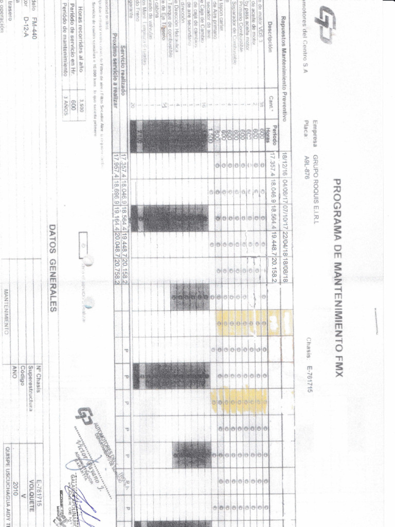 VOLQUETE A9L-876 | PDF